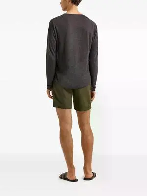 Orlebar Brown Ob-t Long-sleeve Linen T-shirt - Grey