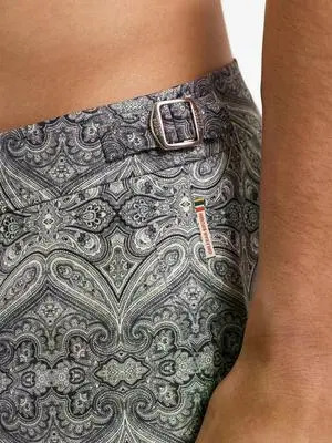 Orlebar Brown Mid-length Carnival Swim Shorts - Grey