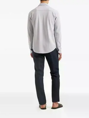 Orlebar Brown Giles Pique Shirt - Blue