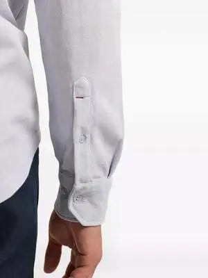 Orlebar Brown Giles Pique Shirt - Blue