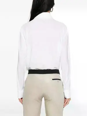 Norma Kamali Shirt-collar Jumpsuit