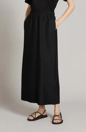 MM BY MAX MARA Dritto Jersey Skirt - Black