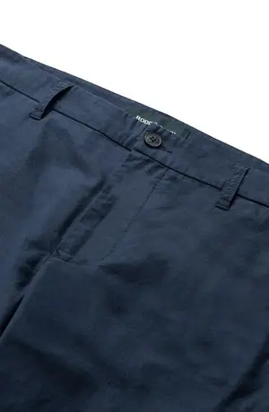 Rodd & Gunn Flat Front Stretch Cotton Suit Pants - Navy