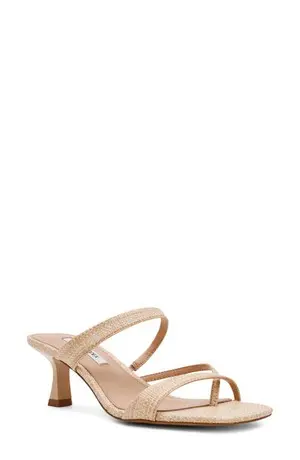 Steve Madden Strappy Sandal - Nat Raffia