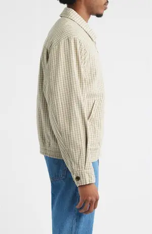 Obey Luther Microcheck Zip Jacket