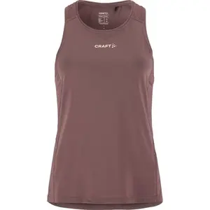 CRAFT Essence Perforated Jersey Racerback Tank - Flint
