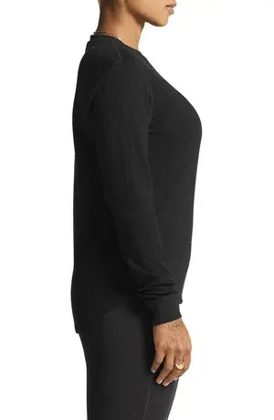 CRAFT Waffle Knit Long Sleeve T-shirt