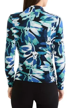 NIC+ZOE Giverny Knit Faux Wrap Top
