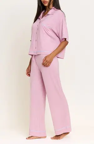 Honeydew Intimates Sweet Solstice Pajamas - Iris Bloom