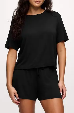 NUUDS Pajama Short Set - Black