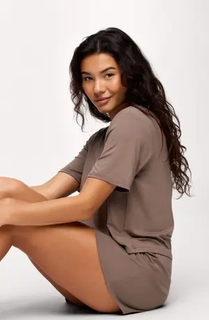 NUUDS Pajama Short Set - Mocha