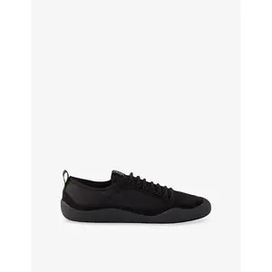 Prada Speedrock Re-nylon And Suede Trainers - Black