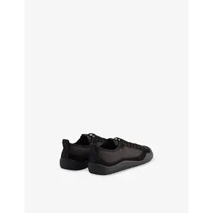Prada Speedrock Re-nylon And Suede Trainers - Black