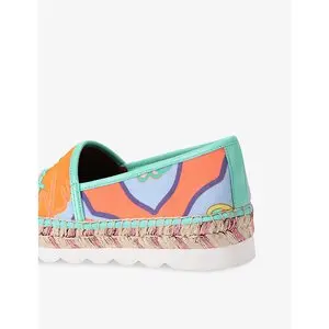 Kurt Geiger Printed Woven Espadrilles - Mult/other