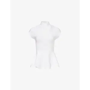 Khaite Short Sleeve Blouses