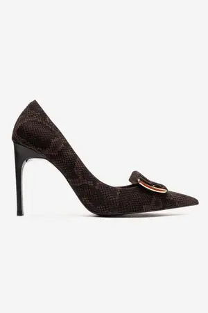 PROLOGUE SHOES Guerni Stiletto Pumps - Brown