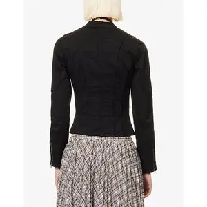 JADED LONDON Fitted Cotton Jacket