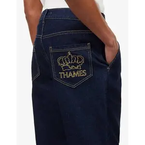 THAMES Johnny Straight-leg Denim Jeans