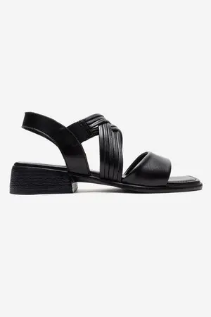FOREVER & ALWAYS SHOES Livello Leather Multi Strap Sandal
