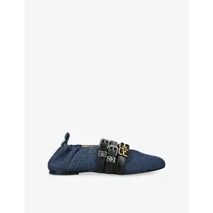 Ganni Strappy Flats For Women