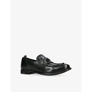 Officine Creative Kalliopi Leather Loafers - Black