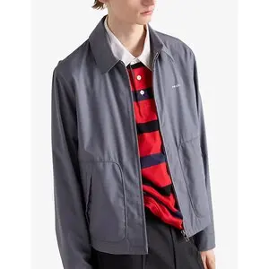 Prada Technical Cotton-blend Blouson Jacket