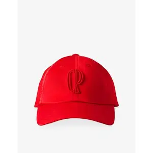 Claudie Pierlot Branded Embroidered Woven Cap - Red