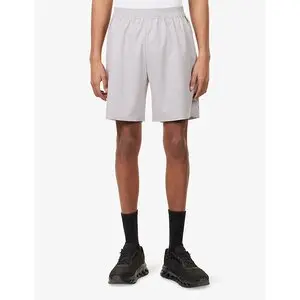 On Brand-print Stretch-woven Shorts - Alloy