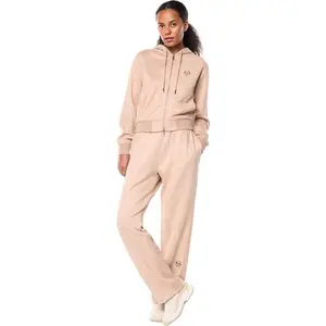 SERGIO TACCHINI Camoscio Zip-up Hoodie - Humus