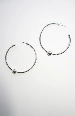 RIMOR JEWELRY XXL Pierced Hoop Earrings