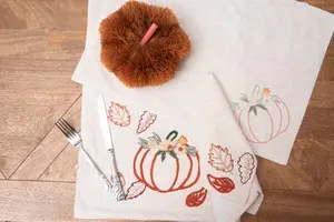 C&F HOME Autumn Botanical Napkin Set Of 6