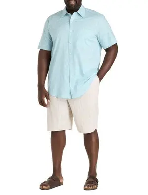 NAUTICA Big & Tall Starfish Printed Sport Shirt