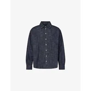 Jacquemus The Simon De-nimes Denim Shirt - Navy