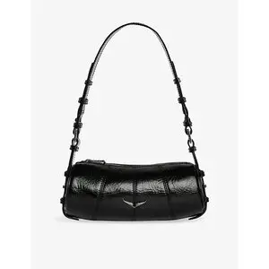Zadig&Voltaire Leather Roudoudou Shoulder Bag - Black