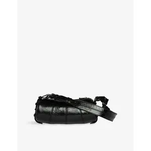 Zadig&Voltaire Leather Roudoudou Shoulder Bag - Black