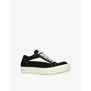 Rick Owens Vintage Suede Trainers - Black
