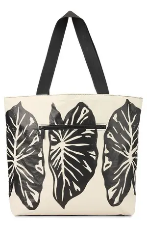 ALOHA COLLECTION Day Tripper Kalo Tote - Black/sandstone