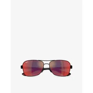 Ray-ban X Scuderia Ferrari Square Sunglasses
