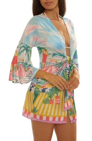 BECCA By Rebecca Virtue Miami Beach Cover-up Tunic