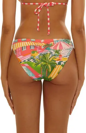 BECCA By Rebecca Virtue Miami Beach Reversible Hipster Bikini Bottoms