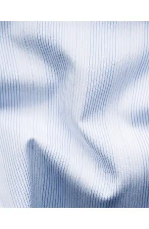 Eton Contemporray Fit Multi Stripe Poplin Dress Dress