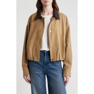 FRAME Cord Collar Barn Jacket