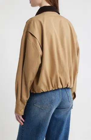 FRAME Cord Collar Barn Jacket