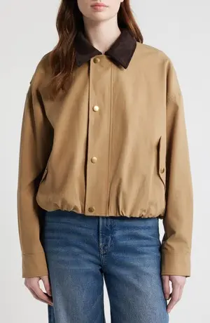 FRAME Cord Collar Barn Jacket