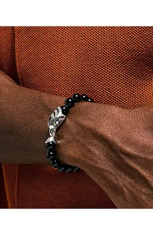 John Hardy Legends Eagle Beaded Bracelet