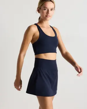 Quince Tennis Skort - Deep Navy