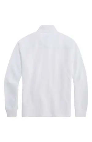 Vineyard Vines Quarter Zip Sweatshirt - White Cap