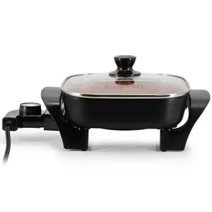 MEGACHEF 8 Inch Electric Skillet With Lid
