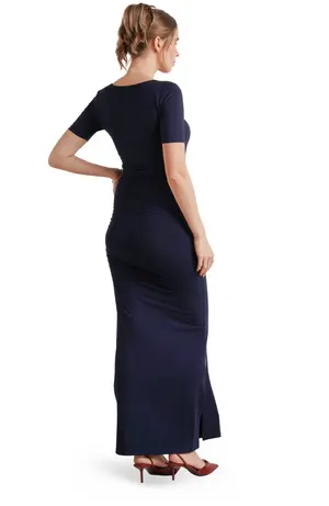 NOM MATERNITY Hugo Maternity Maxi Dress