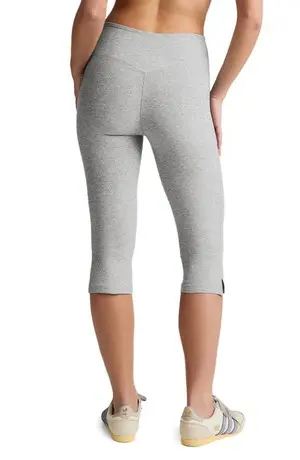 Beyond Yoga Space Dye Capri Leggings - Silver Mist